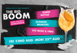 Games Bar in Exeter | Boom Battle Bar